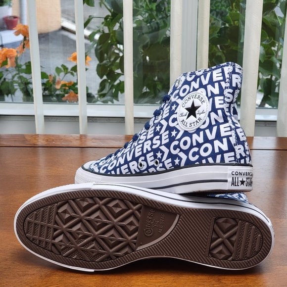 Converse | Shoes | Converse Mens Ctas Hi Letter Print Canvas 63952c ...